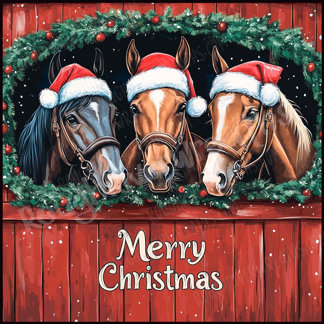 Cute Horses Wreath Sign - 12x12 Square Cow Sign - Aluminum Sign for ...