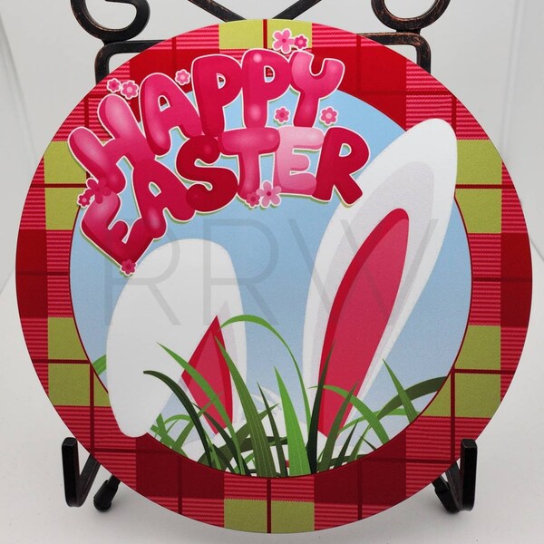 Easter Wreath Sign - Etsy