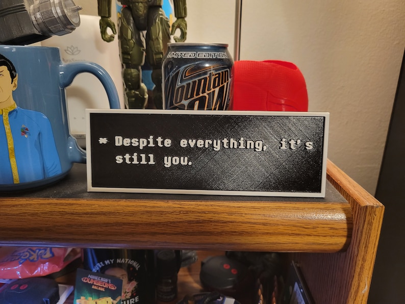 Despite Everything It's Still You 3D Printed Undertale - Etsy