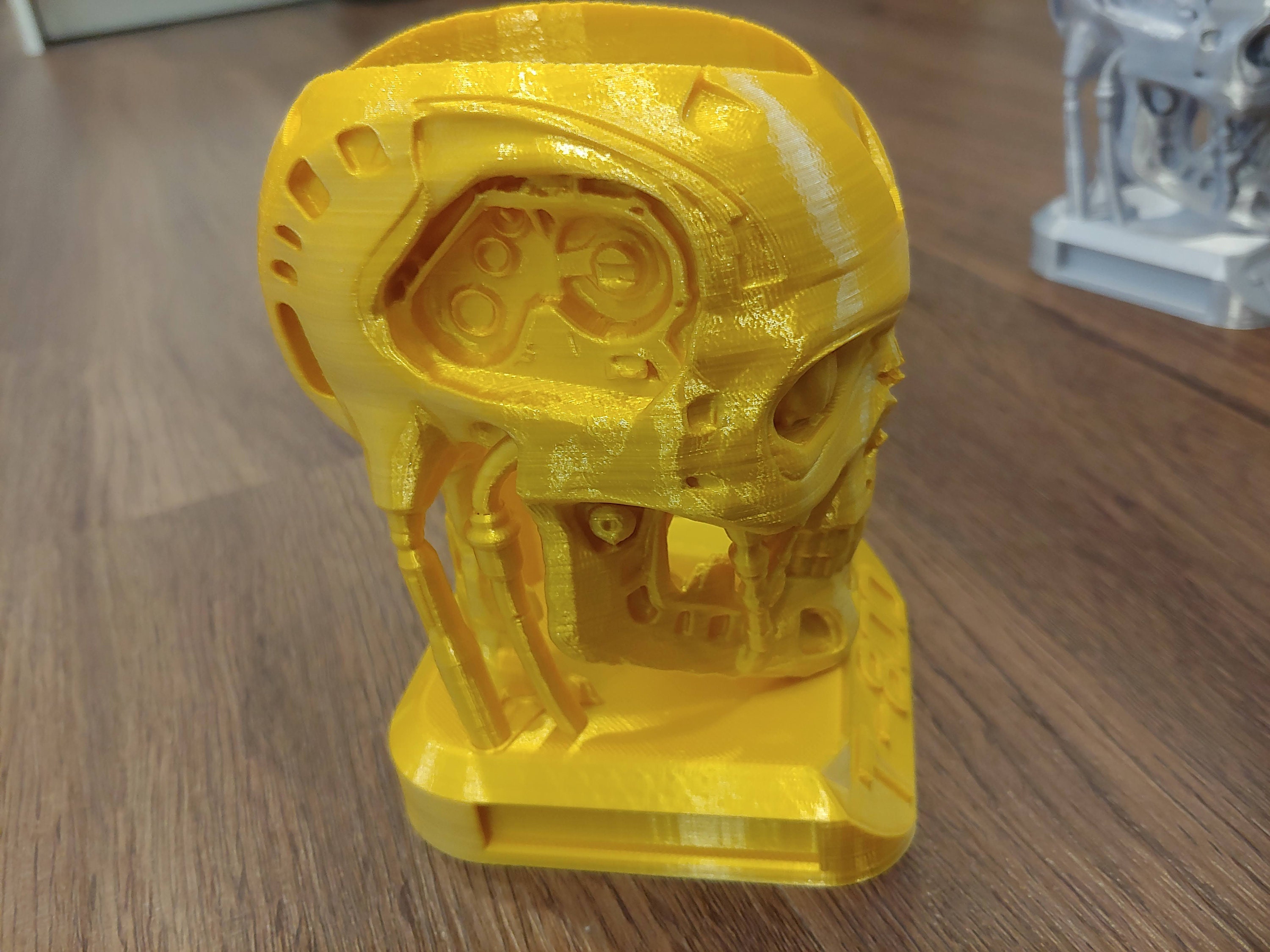 Terminator T-800 Head - Pen Cup / Pencil Holder - 3D Print for Office ...