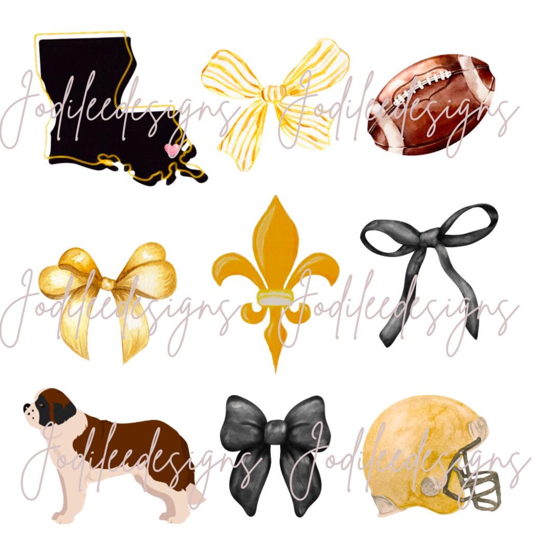 Saints | Watercolor | Football | PNG - Etsy