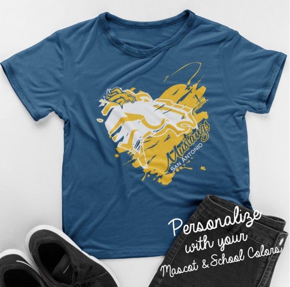 Custom T-shirt Spirit Wear School Spirit Printed T-shirt - Etsy