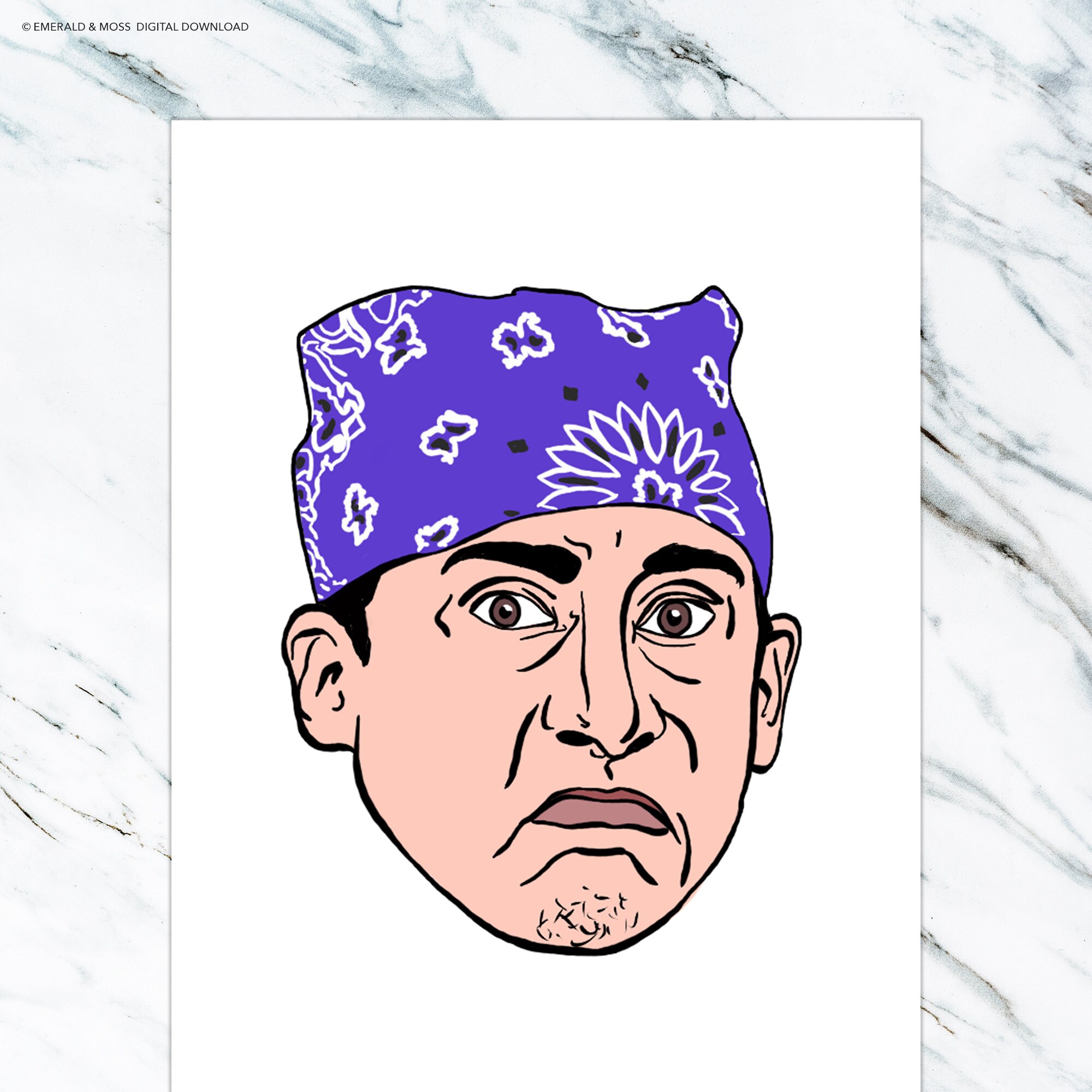 Prison Mike the Office Print Digital Download - Etsy