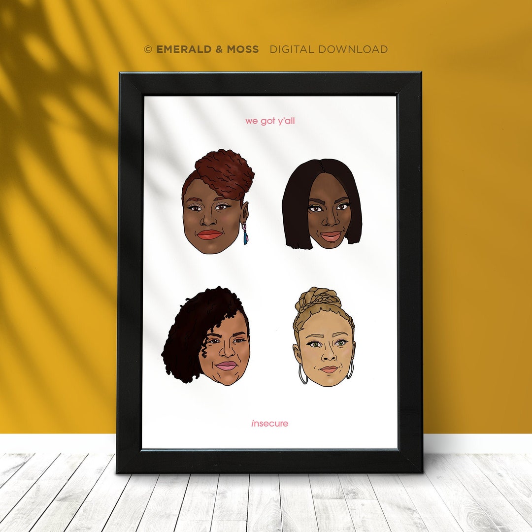 Insecure HBO Show Cast Print | Digital Download - Etsy