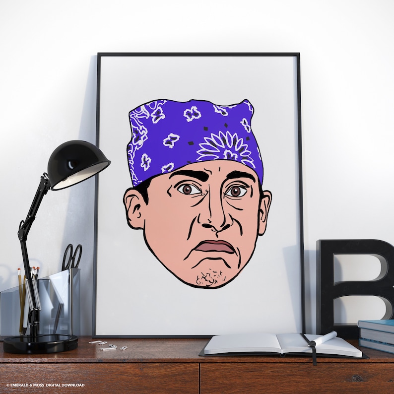 Prison Mike the Office Print Digital Download - Etsy