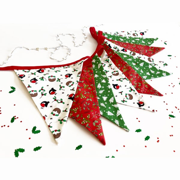 Christmas Bunting - Etsy