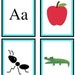 ABC Matching Learning Flashcard Game - Etsy