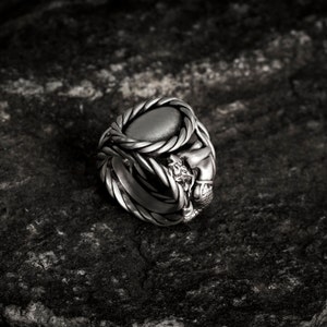 Mermaid Ring - Sterling Silver 925, Men Women Jewelry Accessory Marine ...
