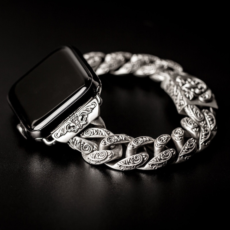 Chrome Hearts Apple Watch Band - Etsy