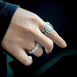 Mermaid Ring - Sterling Silver 925, Men Women Jewelry Accessory Marine ...