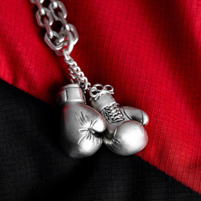 Boxing Glove Pendant - Etsy
