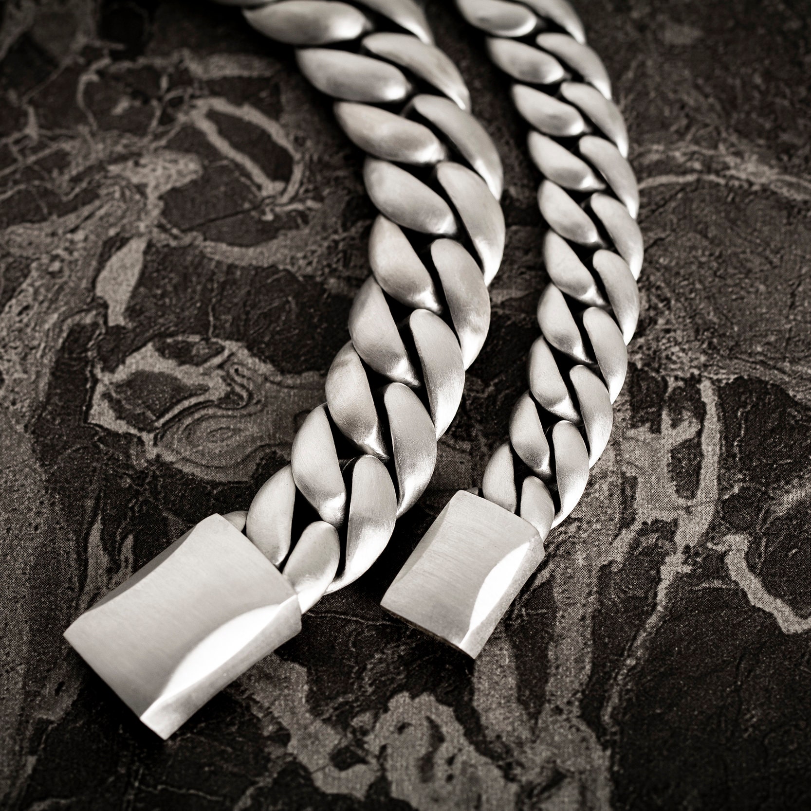 Sterling Silver 925 Cuban Link Chain Bracelet No.2 Slim - Etsy