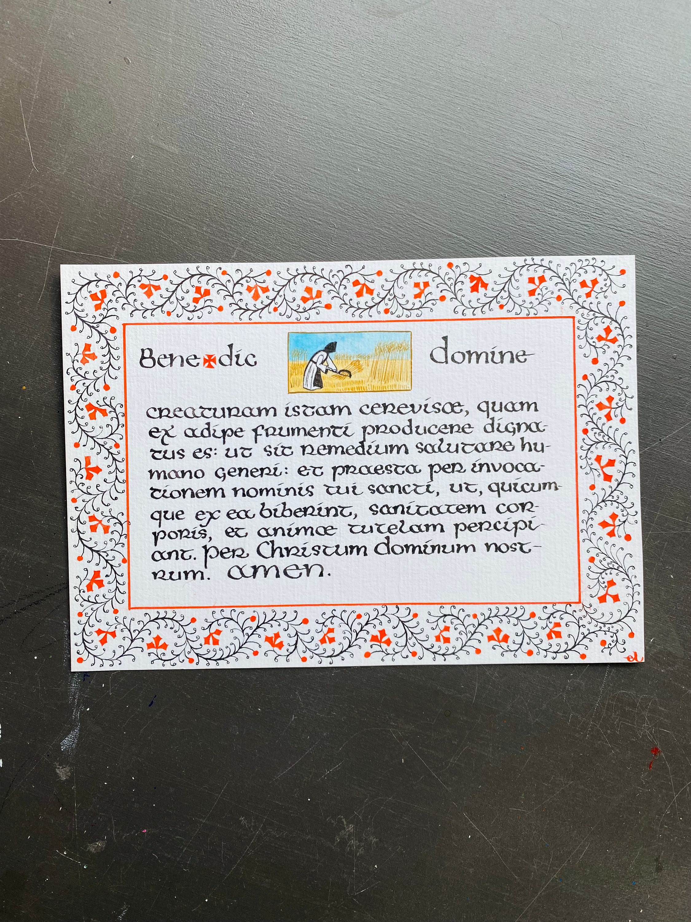 Beer Blessing Gift for Catholic Gentlemen House Warming Gift ...