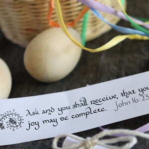 Printable Easter Egg Fillers, Catholic Bible Verses (digital Download ...