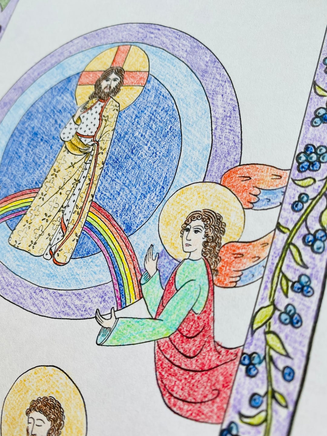 Catholic Coloring Pages for Easter Ascension Pentecost Trinity Sunday ...