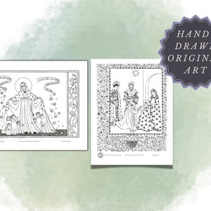 Catholic Christmas Coloring Pages, Twelve Days of Christmas Activities ...