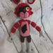 Foxy Animatronic, Crochet Toy, Knitted Toy, Stuffed Toy, Hand Made ...
