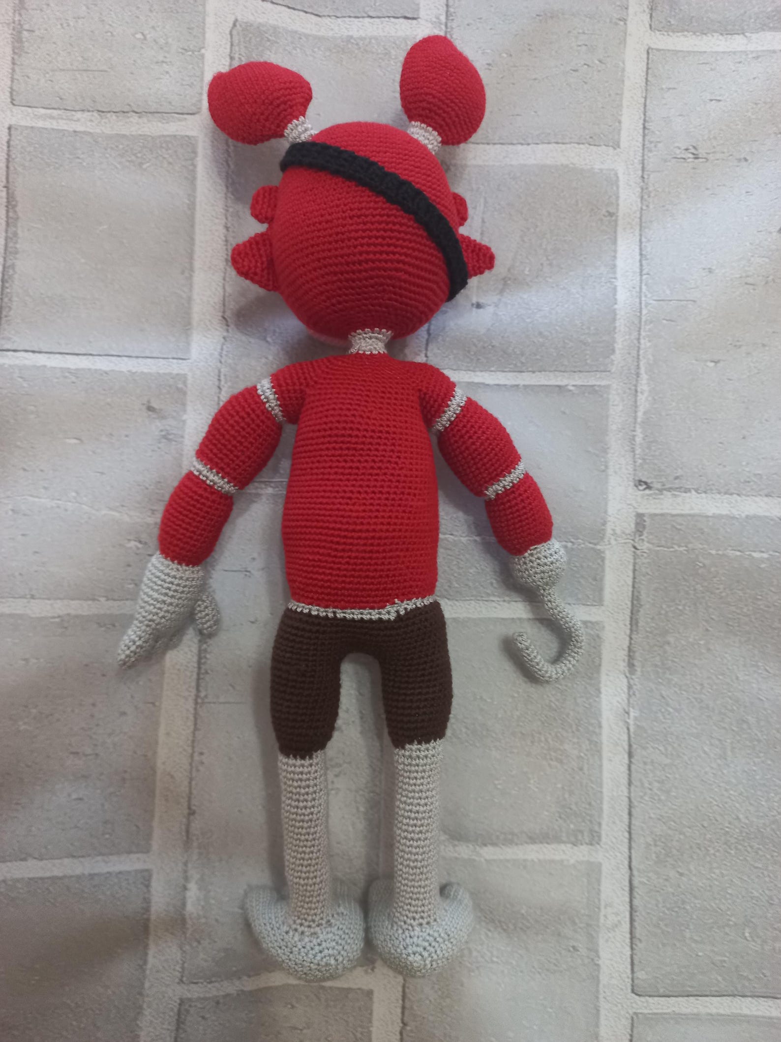 Foxy Animatronic, Crochet Toy, Knitted Toy, Stuffed Toy, Hand Made ...