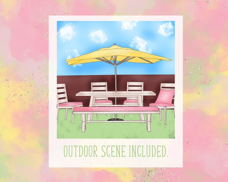 Spring Fling Clip Art: Hand Drawn Digital Artwork Floral - Etsy