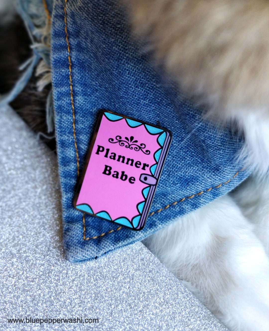 Planner Babe Hard Enamel Pin - Etsy