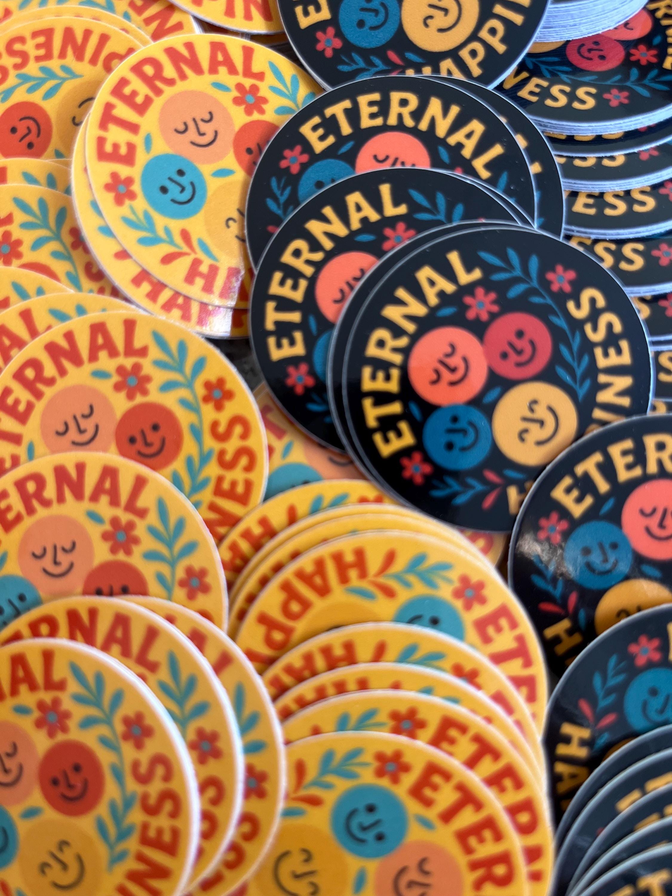 Eternal Happiness Stickers | 2026 Convention Gifts - Etsy