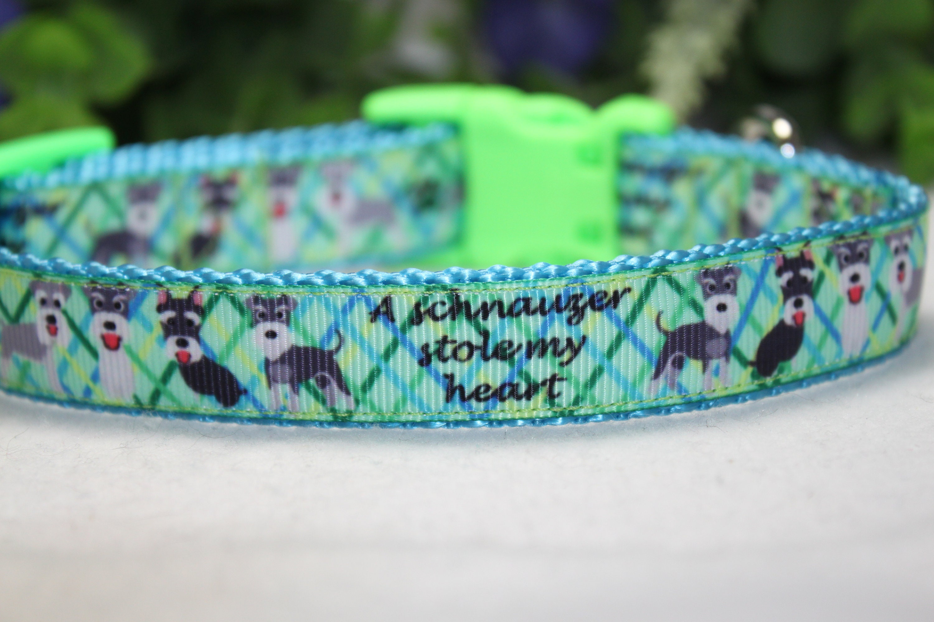 Adjustable Dog Collar/ Medium and Small Dog Collar/ Schnauzer - Etsy