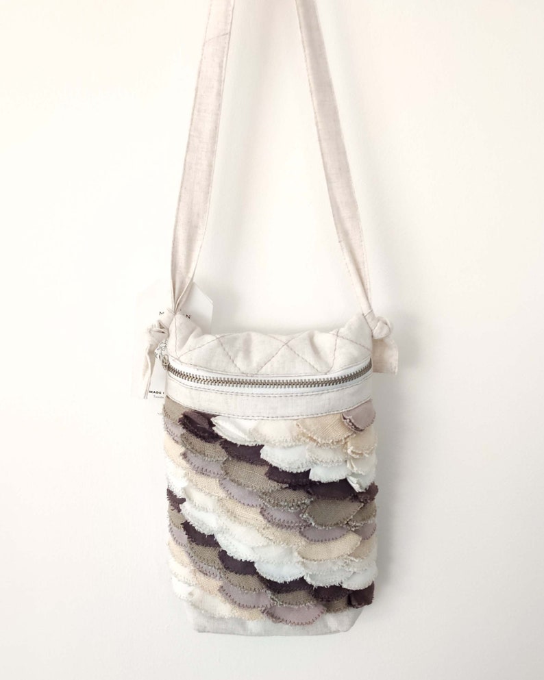 Sustainable Bag / Fish Scale Bag / Linen Bag / Kid's Bag / Fish-scale ...