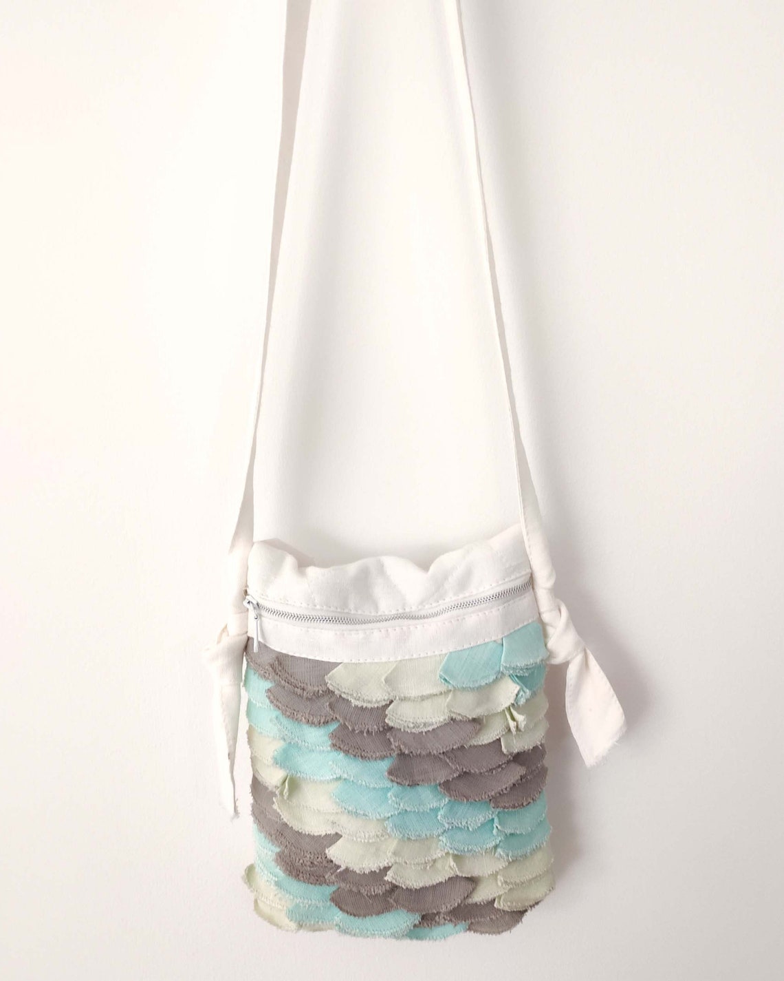 Sustainable Bag / Fish Scale Bag / Linen Bag / Kid's Bag / Fish-scale ...