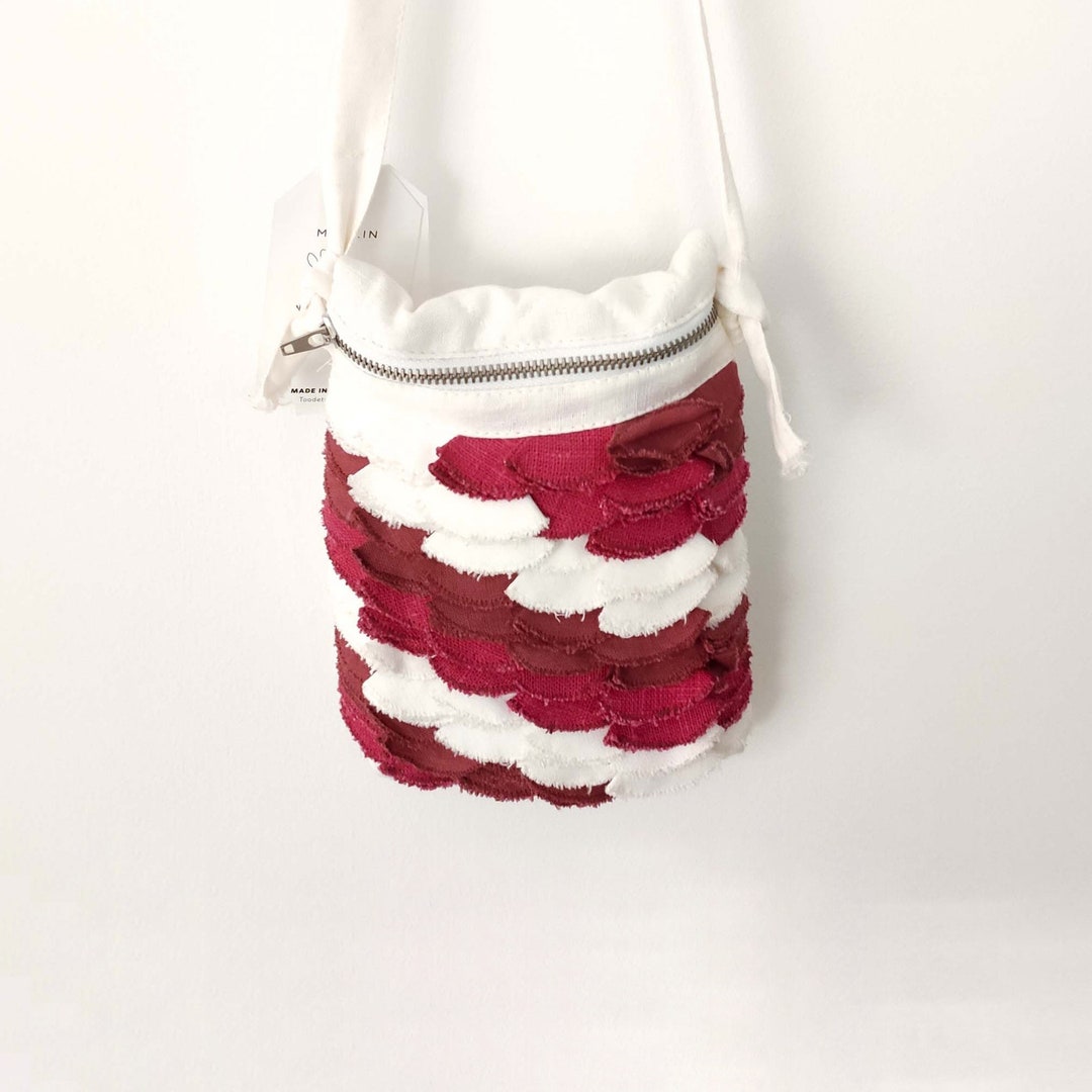 Sustainable Bag / Fish Scale Bag / Linen Bag / Kid's Bag / Fish-scale ...