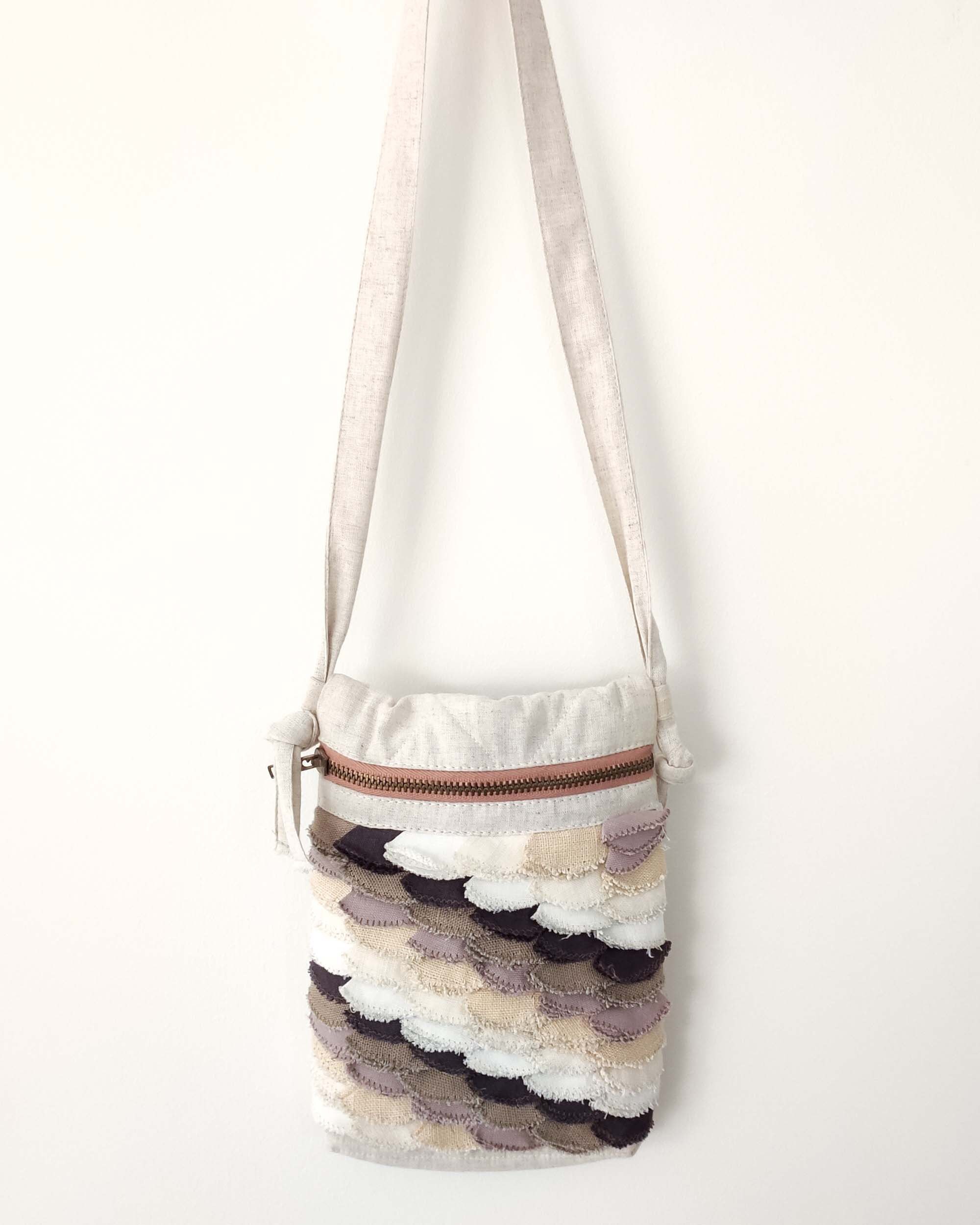 Sustainable Bag / Fish Scale Bag / Linen Bag / Kid's Bag / Fish-scale ...