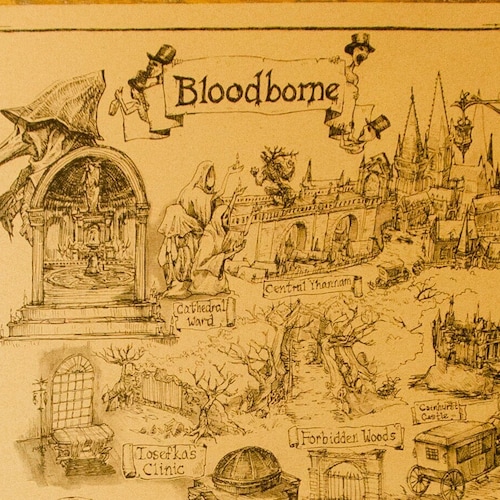 Zelda Map Termina Map Hyrule Map Legend of Zelda Majoras - Etsy