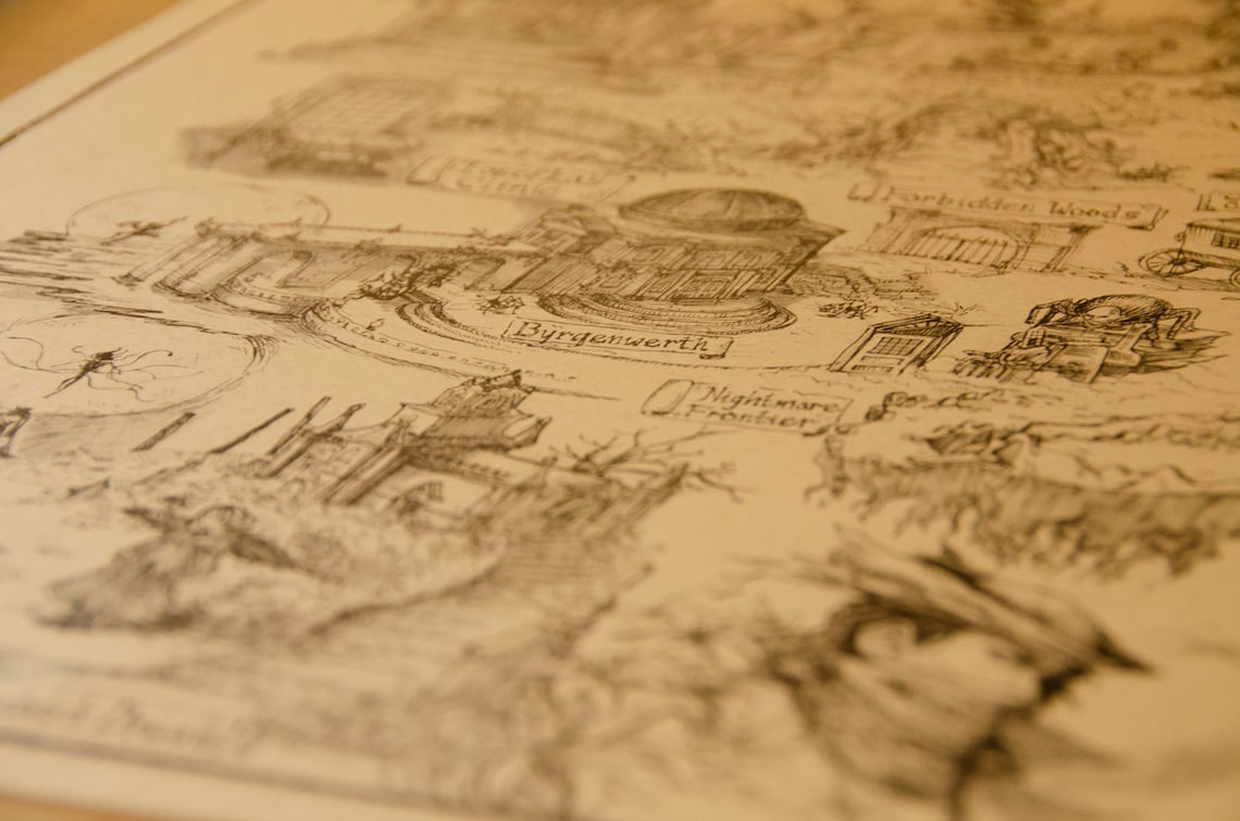 Map of Bloodborne - Etsy Canada