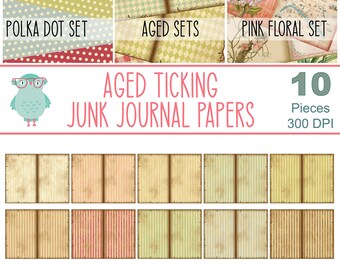 Ticking Paper - Etsy