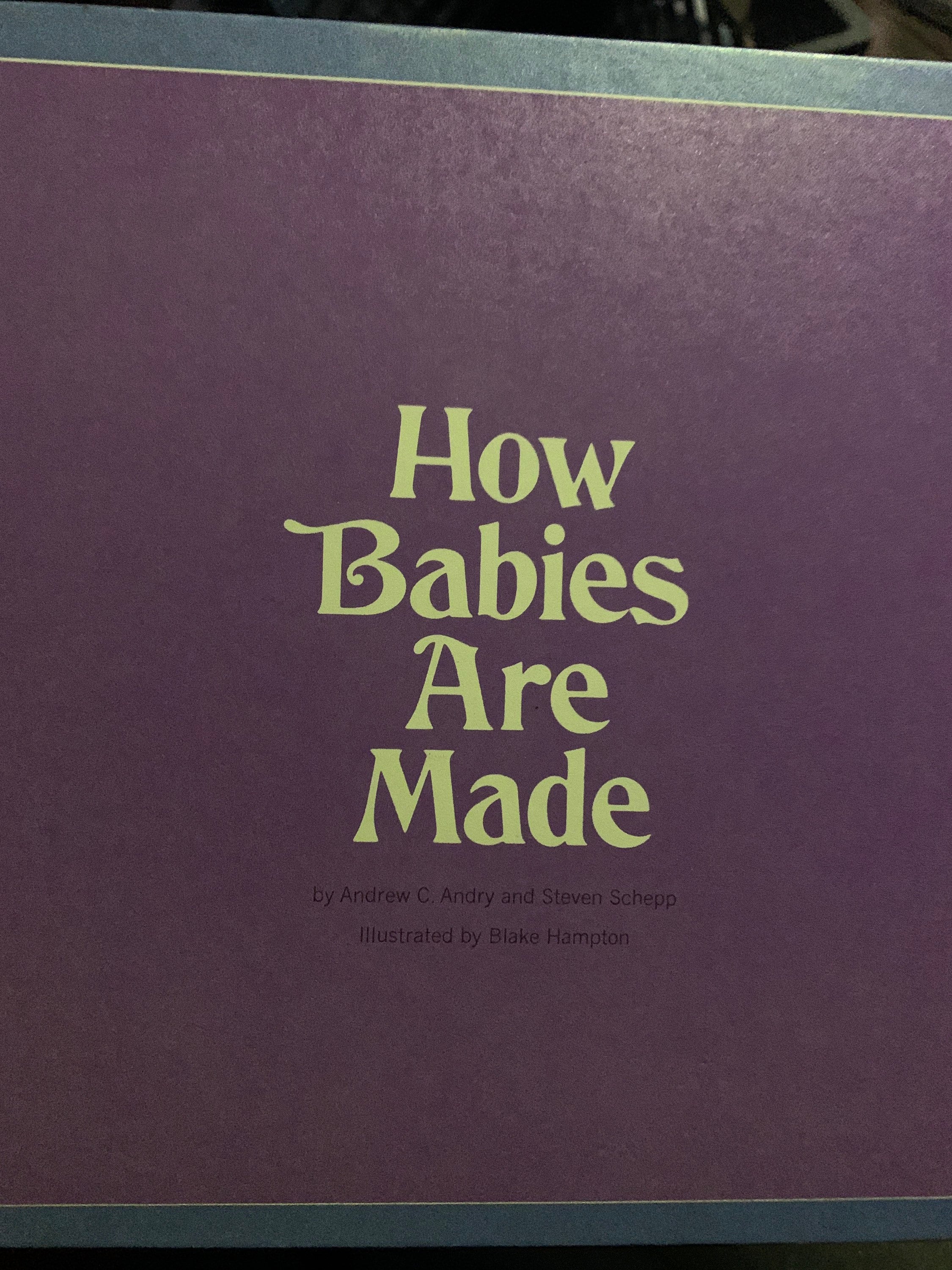 How Babies Are Made Book