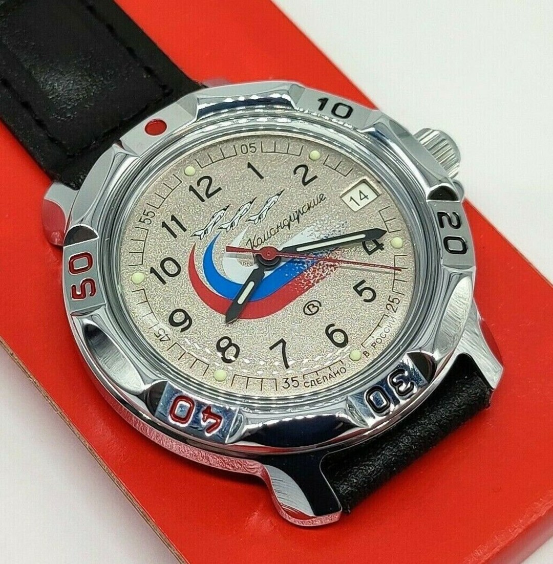Vostok Komandirskie 2414 Fighter Aircrafts MIG Gray Dial - Etsy
