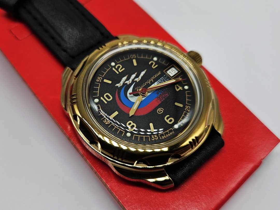 Vostok Komandirskie 2414 Airborne Forces MIG 219260 New Men's ...