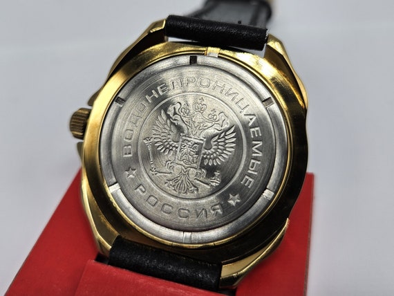 Vostok Komandirskie 2414 Fighter Aircrafts MIG Gold d… - Gem