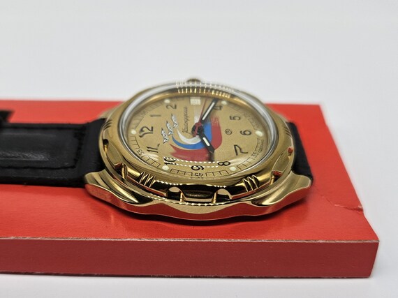 Vostok Komandirskie 2414 Fighter Aircrafts MIG Gold d… - Gem
