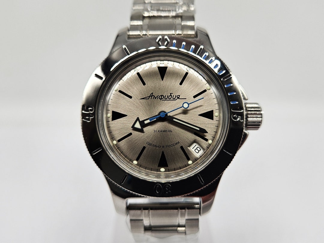 Vostok Amphibia 2416 120849 Brand New Men's Mechanical Automatic Watch ...