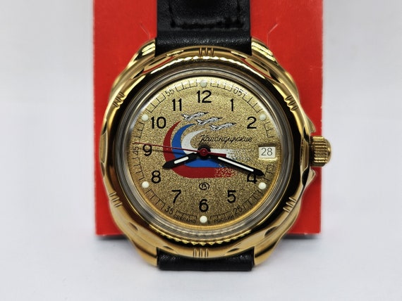 Vostok Komandirskie 2414 Fighter Aircrafts MIG Gold d… - Gem