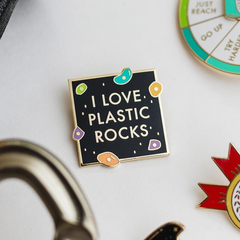 Rock. Pin Badges Enamel - Etsy