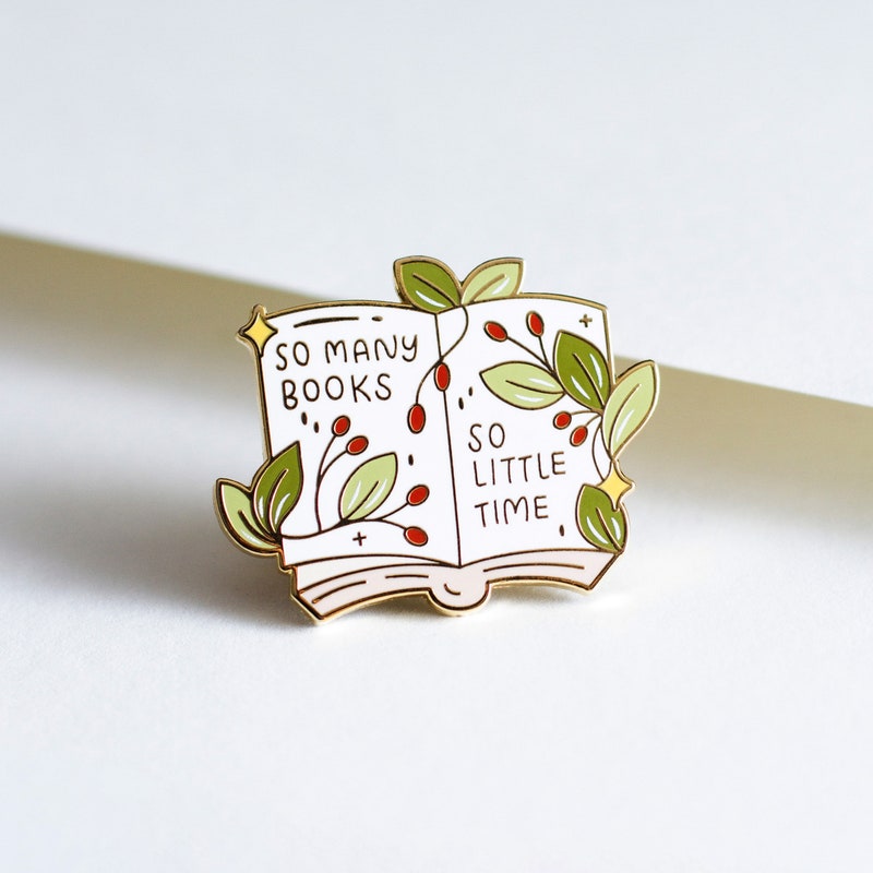 Book Pin - Etsy