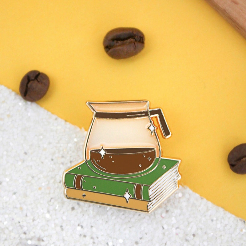 Enamel Pin Coffee - Etsy