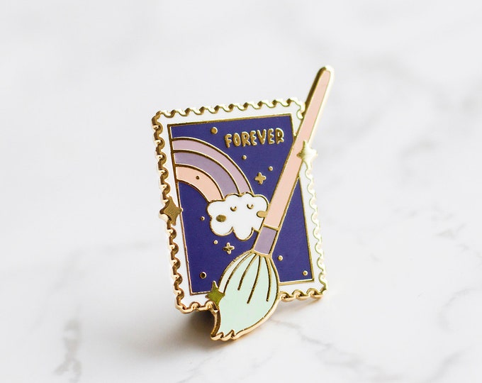 Stamp Enamel Pin USPS Enamel Pin - Etsy