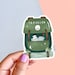 Traveler's Backpack Matte Sticker Travel Sticker Vinyl Sticker Backpack ...