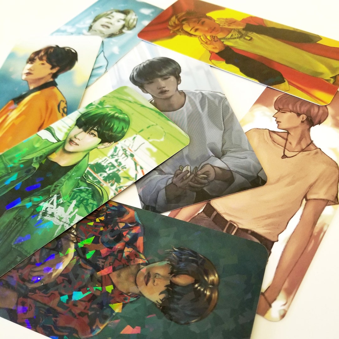 BTS Bookmarks - Etsy