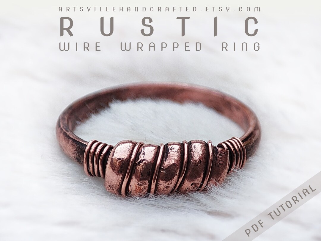 Wire Wrapped Ring Tutorial, Wire Wrap Tutorial, DIY Wire Wrap Ring ...