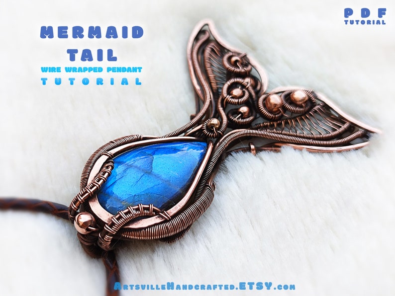 Mermaid Tail Tutorial: Wire Wrap Tutorial to Create Mermaid Tail ...