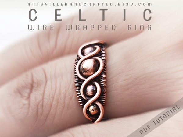Celtic Knot Jewelry TUTORIAL Intermediate Level Wire Wrapping PDF ...