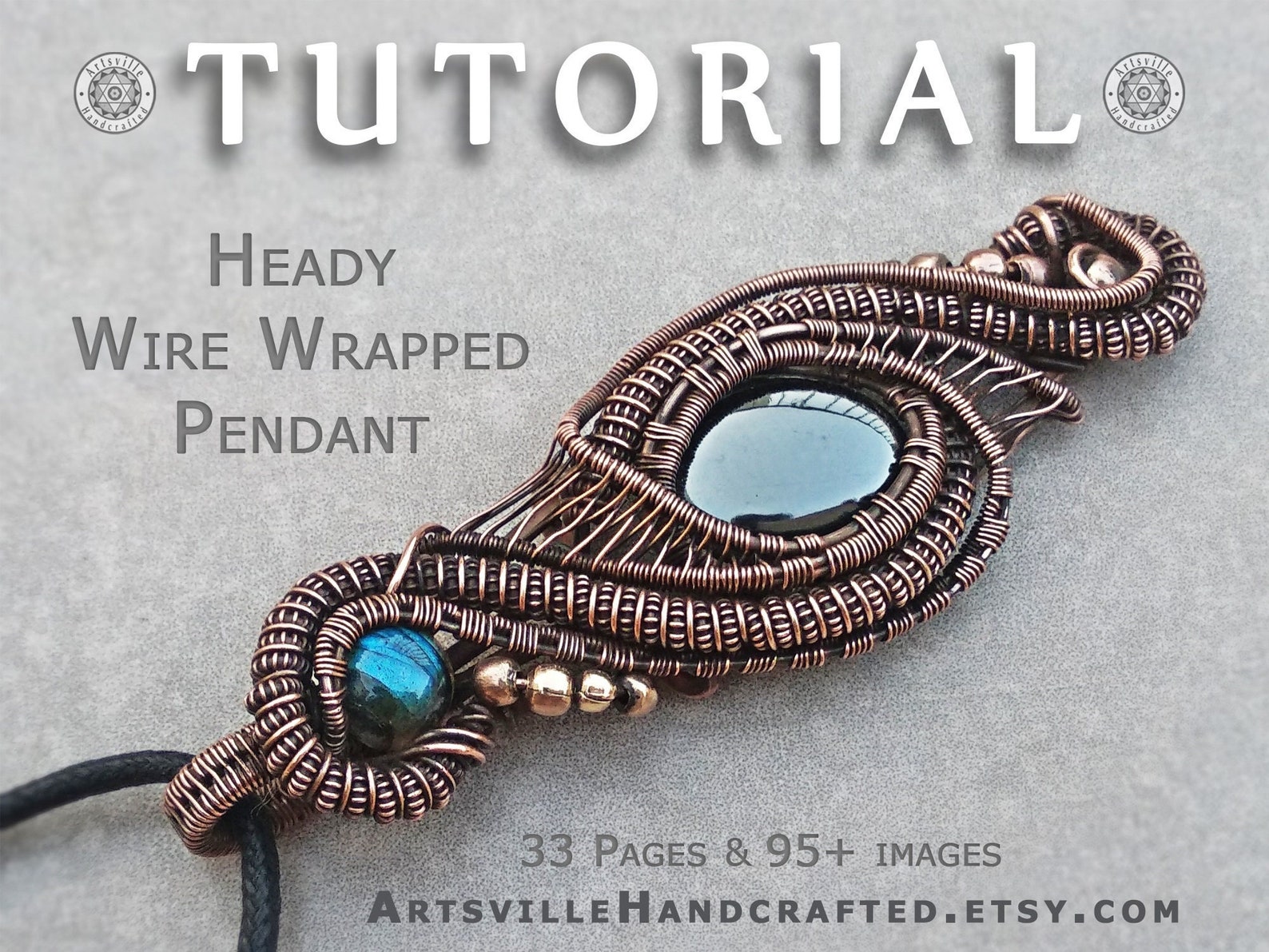Wire Wrap Tutorial Wire Weaving Tutorial Wire Wrapping - Etsy